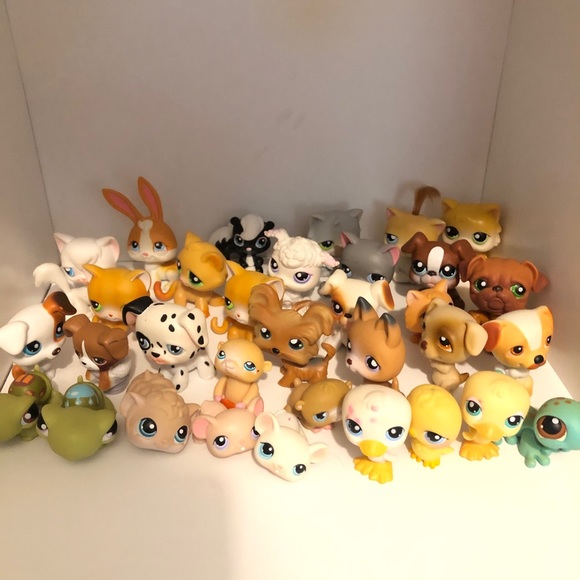 Littlest Pet Shop | Toys | Littles Pet Shop Lot Lps Pets And Playset 11 ...